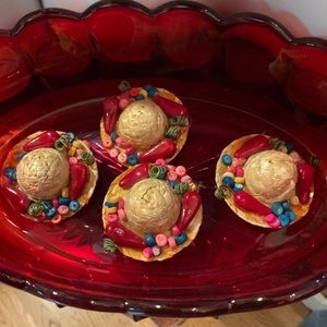 Jewelry | 4 Button Covers Tamales Hat N1 | Poshmark